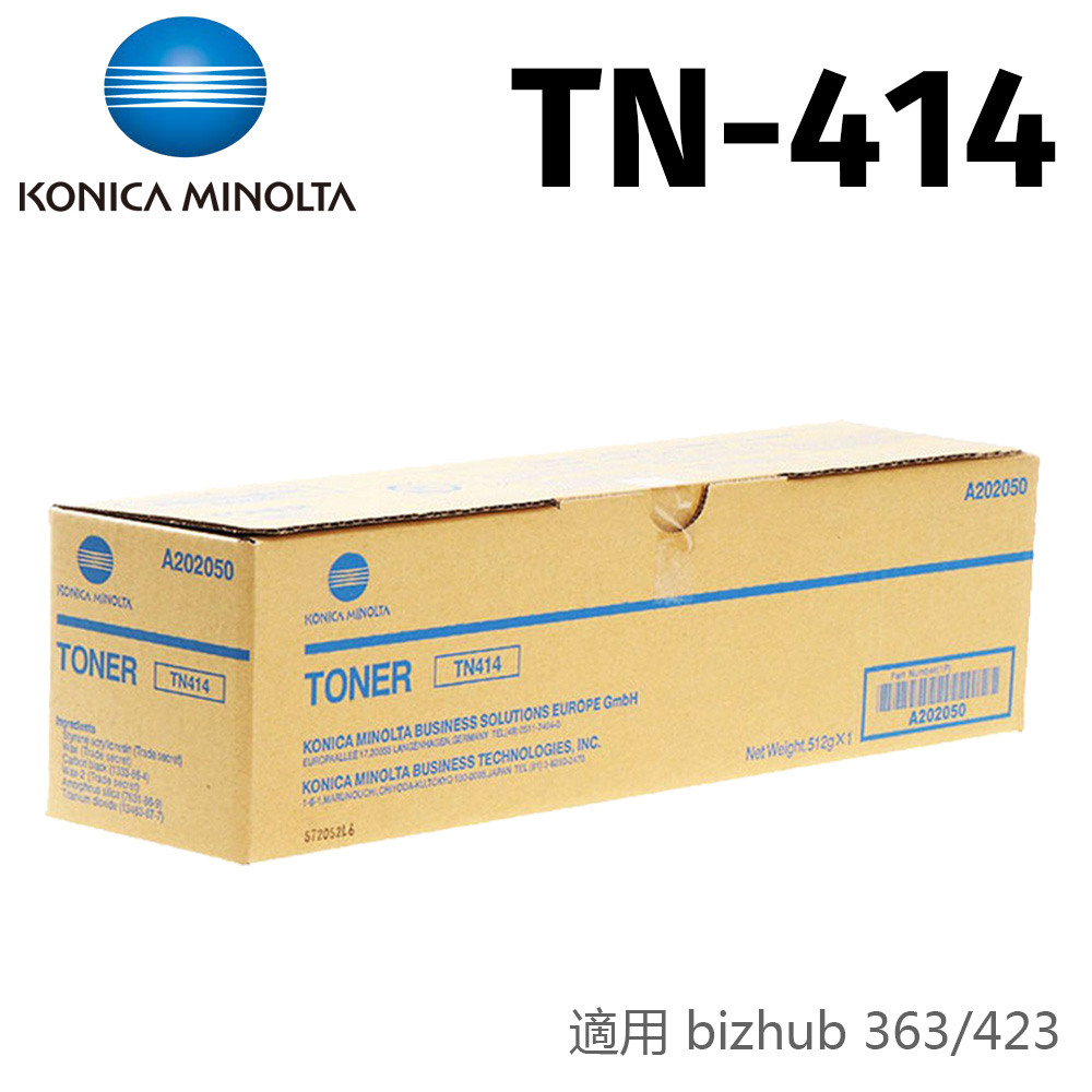 KONICA MINOLTA TN-414 原廠影印機碳粉 - PChome 24h購物