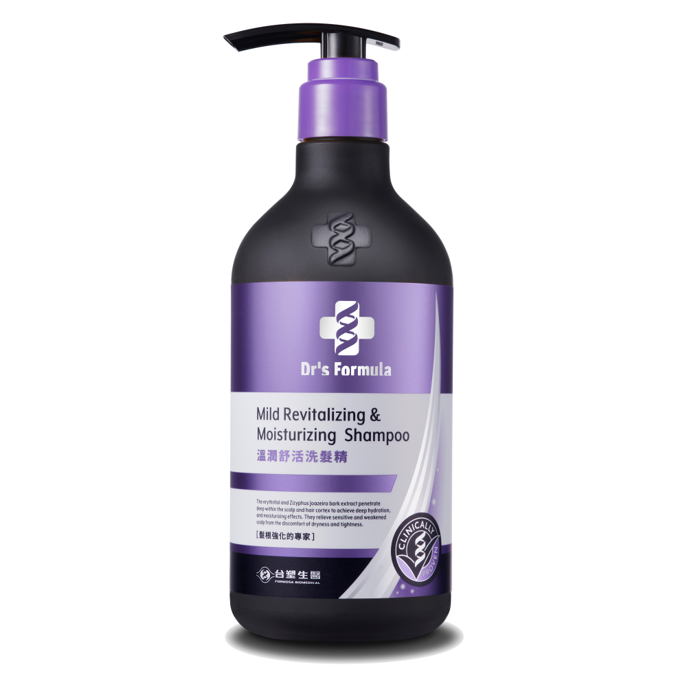 《台塑生醫》Drs Formula溫潤舒活洗髮精(升級版)三代580g - PChome 24h購物