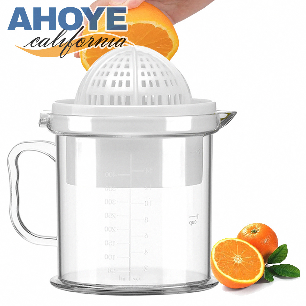 【Ahoye】擠壓式榨汁器果汁杯 (榨汁 果汁榨汁機 壓汁器 果汁榨汁器) - PChome 24h購物
