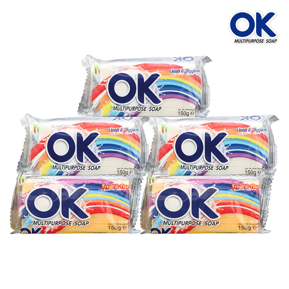 【OK】神奇家事萬用去污去漬皂150g x5入 - PChome 24h購物