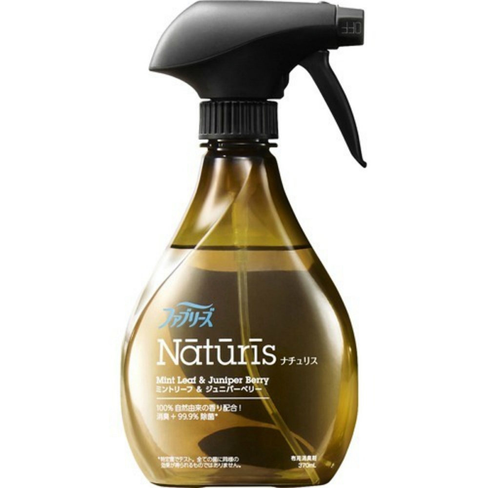 日本【P&G】Febreze Naturis衣物消臭噴霧370ml(薄荷葉&杜松子) - PChome 24h購物