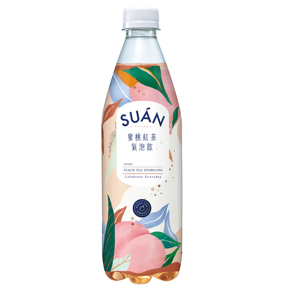 究•選SUAN 氣泡蜜桃紅茶540ml(24入/箱) - PChome 24h購物