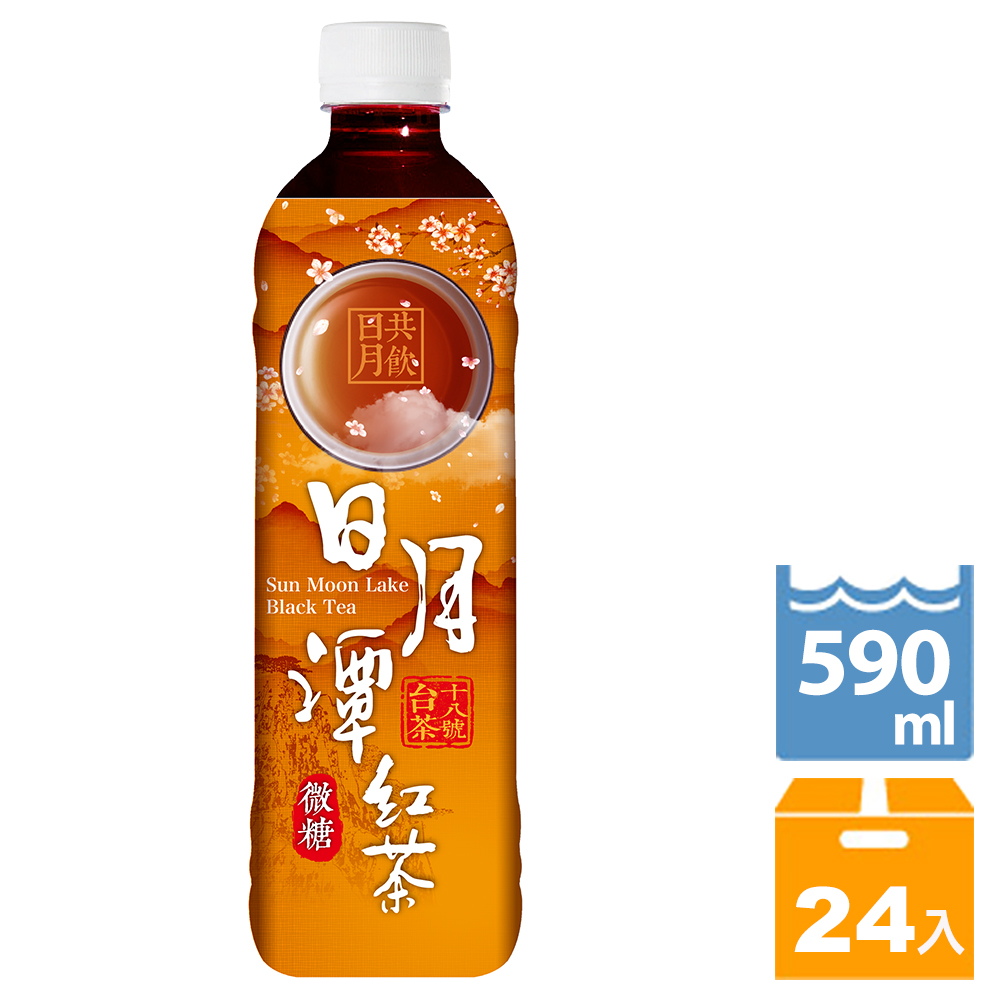 生活 日月潭微糖紅茶590ml(24入/箱) - PChome 24h購物