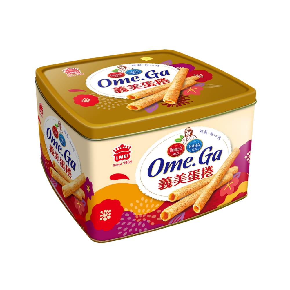 義美Ome.Ga蛋捲禮盒450gx2 - PChome 24h購物