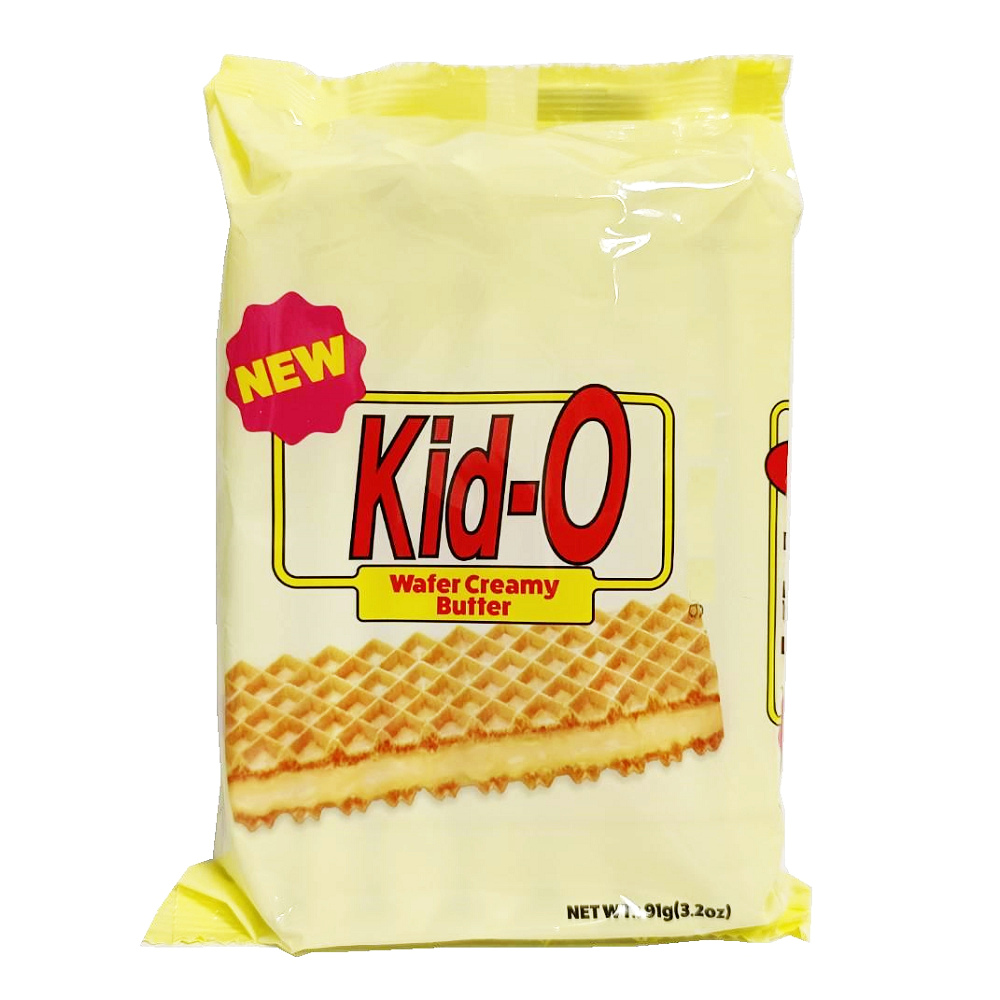 KID-O wafer夾心餅乾-奶油風味 91g(隨手包) - PChome 24h購物