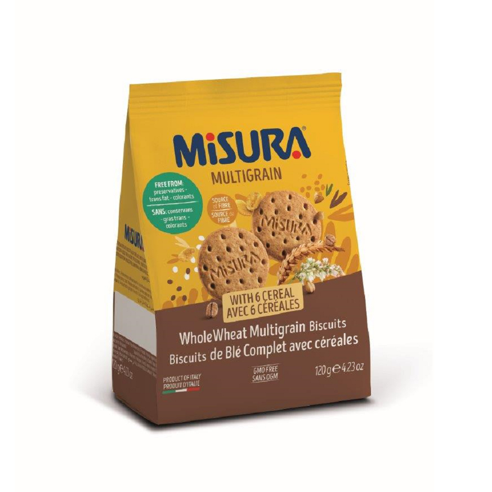 《MISURA》 義大利MISURA六種穀物餅乾 120g - PChome 24h購物