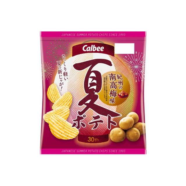 Calbee梅子風味洋芋片(61g) - PChome 24h購物