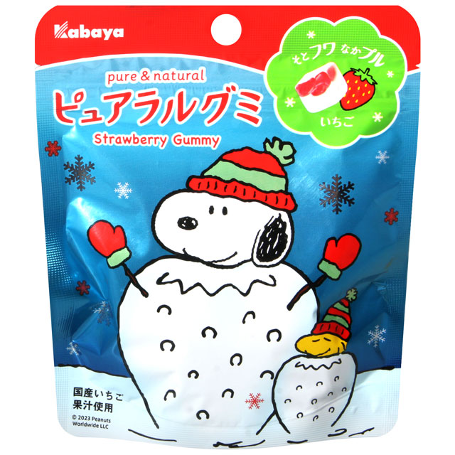 Kabaya Pureral軟糖-草莓風味 (58g) - PChome 24h購物