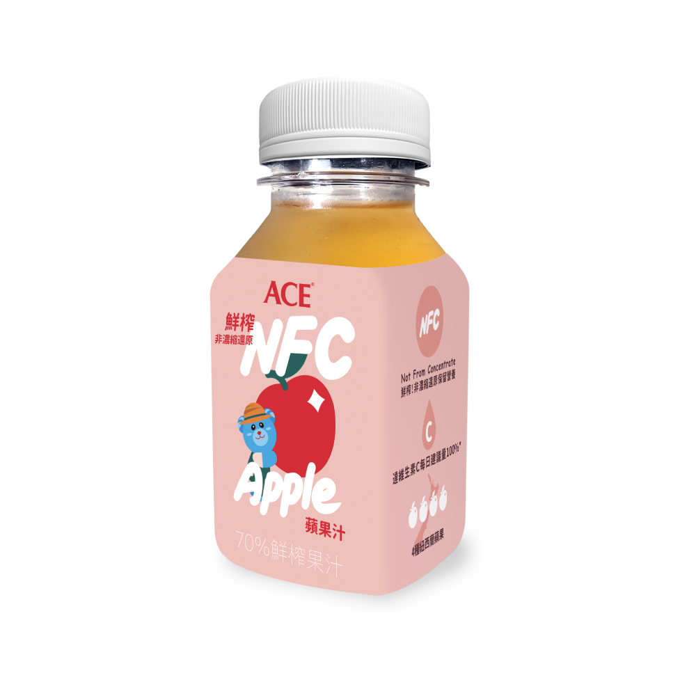 ACE鮮榨NFC Juice(蘋果)200毫升 - PChome 24h購物