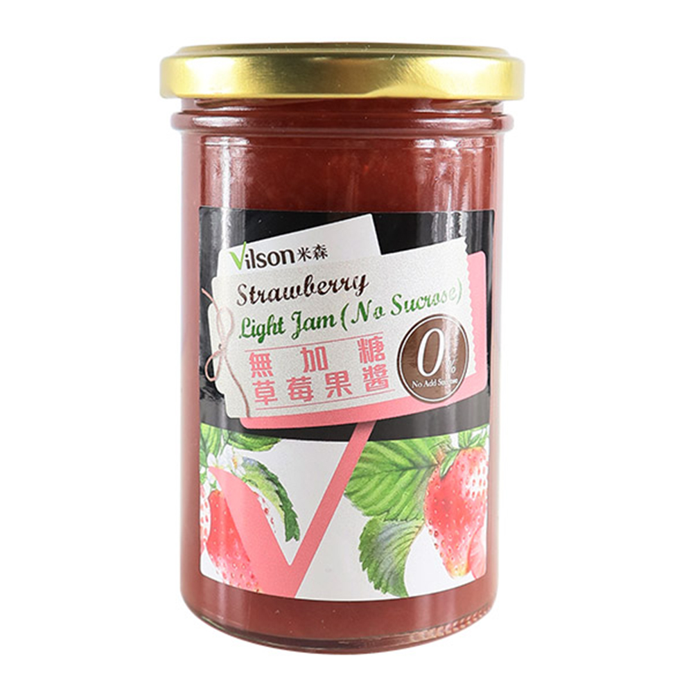 【米森 vilson】無加糖草莓果醬(290g/罐) - PChome 24h購物