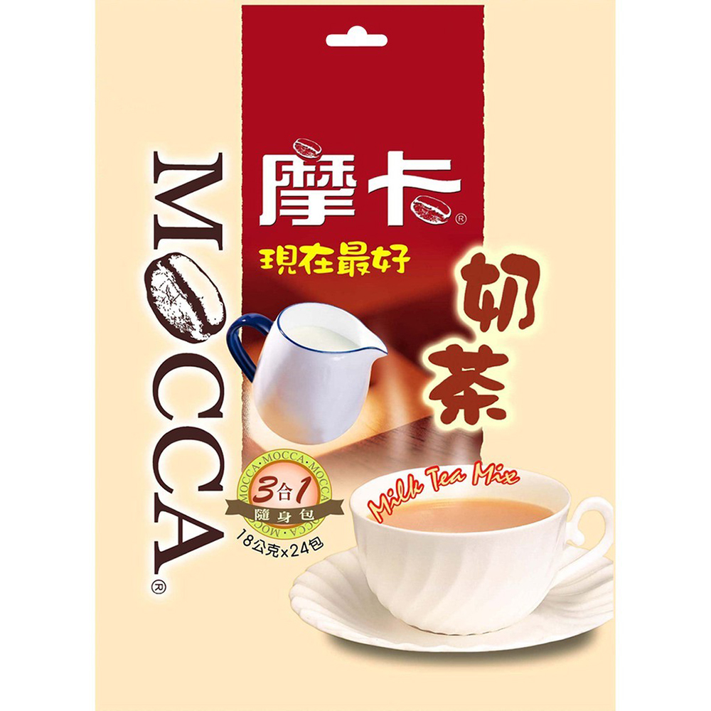 【Mocca 摩卡】現在最好三合一奶茶(18g/24包) - PChome 24h購物