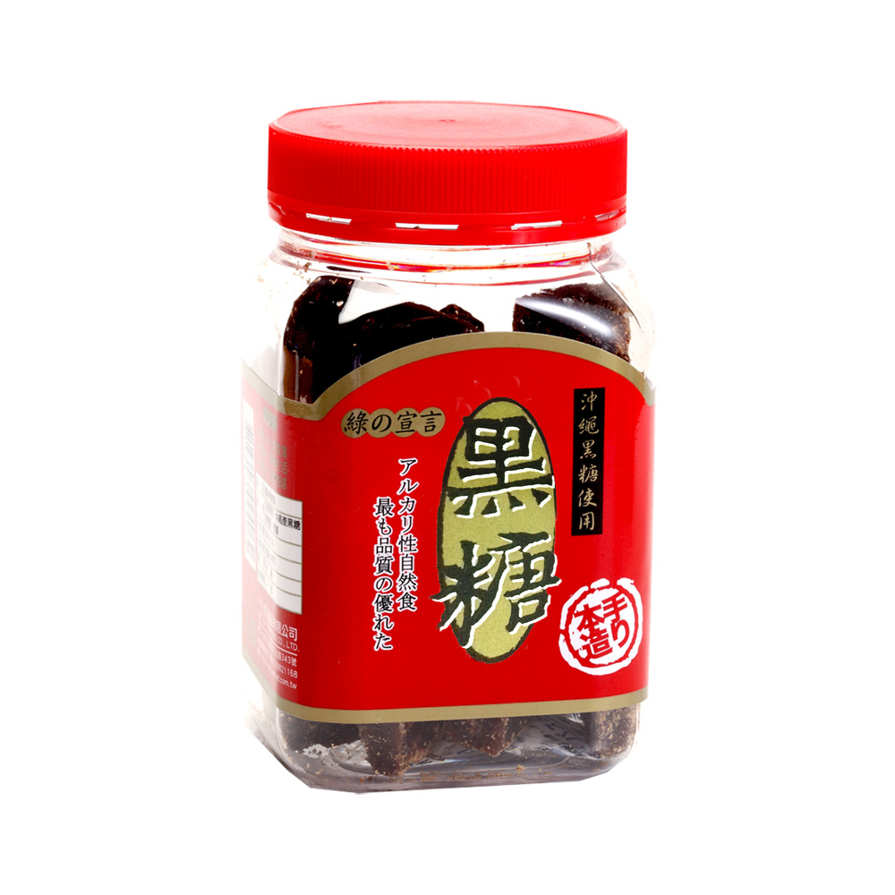 《綠的宣言》黑糖塊-罐裝(200g) - PChome 24h購物