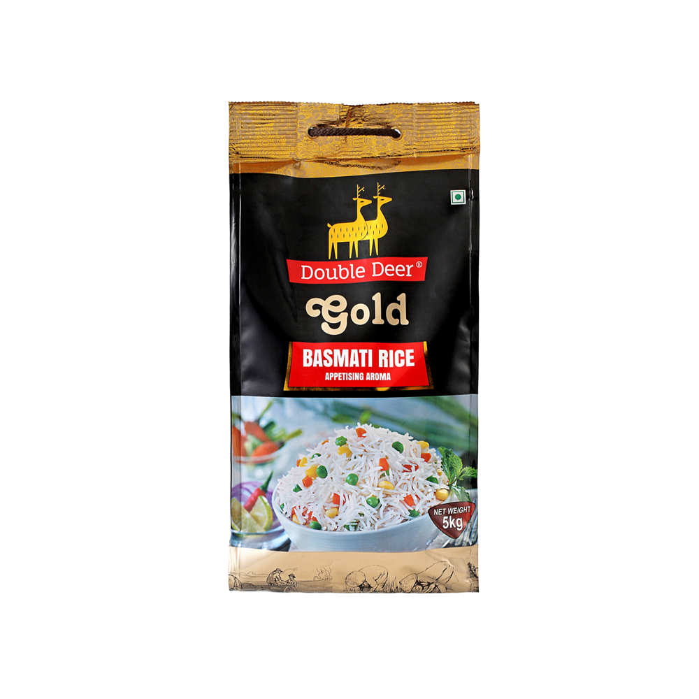 【印度Double Deer】巴斯馬蒂香米Gold Basmati Rice（5kg） - PChome 24h購物