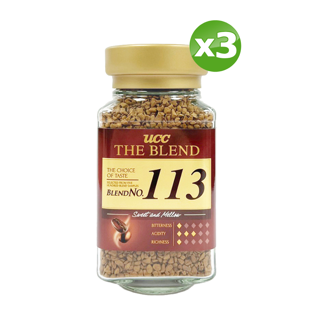 《UCC》113即溶咖啡(100g)x3入 - PChome 24h購物