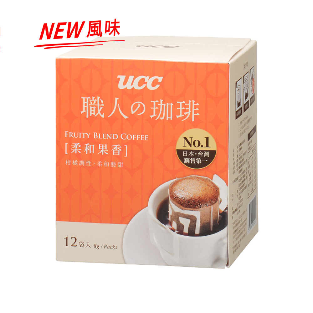 UCC 柔和果香濾掛式咖啡8gx12入 - PChome 24h購物