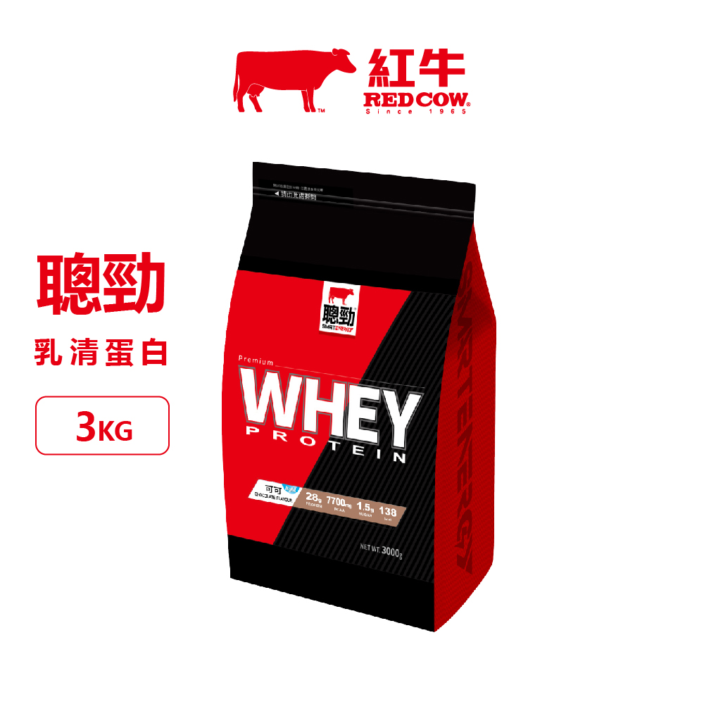 台灣 RED COW 紅牛聰勁即溶乳清蛋白 3KG - PChome 24h購物