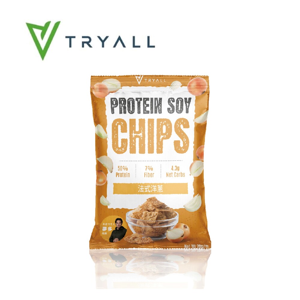 [台灣 Tryall] 涮嘴蛋白酥脆脆-法式洋蔥 (30g/包) - PChome 24h購物