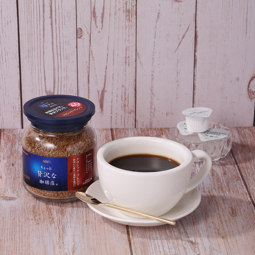 AGF MAXIM咖啡罐(藍紅)-經典(80g)x6 - PChome 24h購物