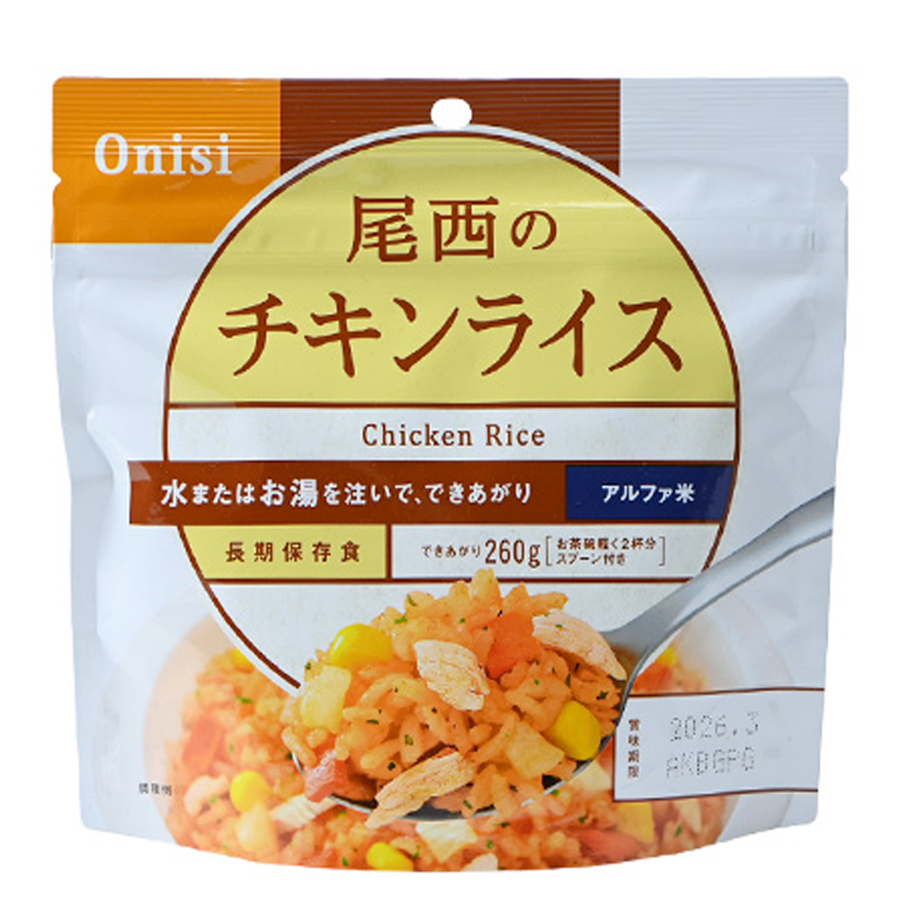 日本尾西Onisi 即食沖泡雞肉飯(100g/包) - PChome 24h購物