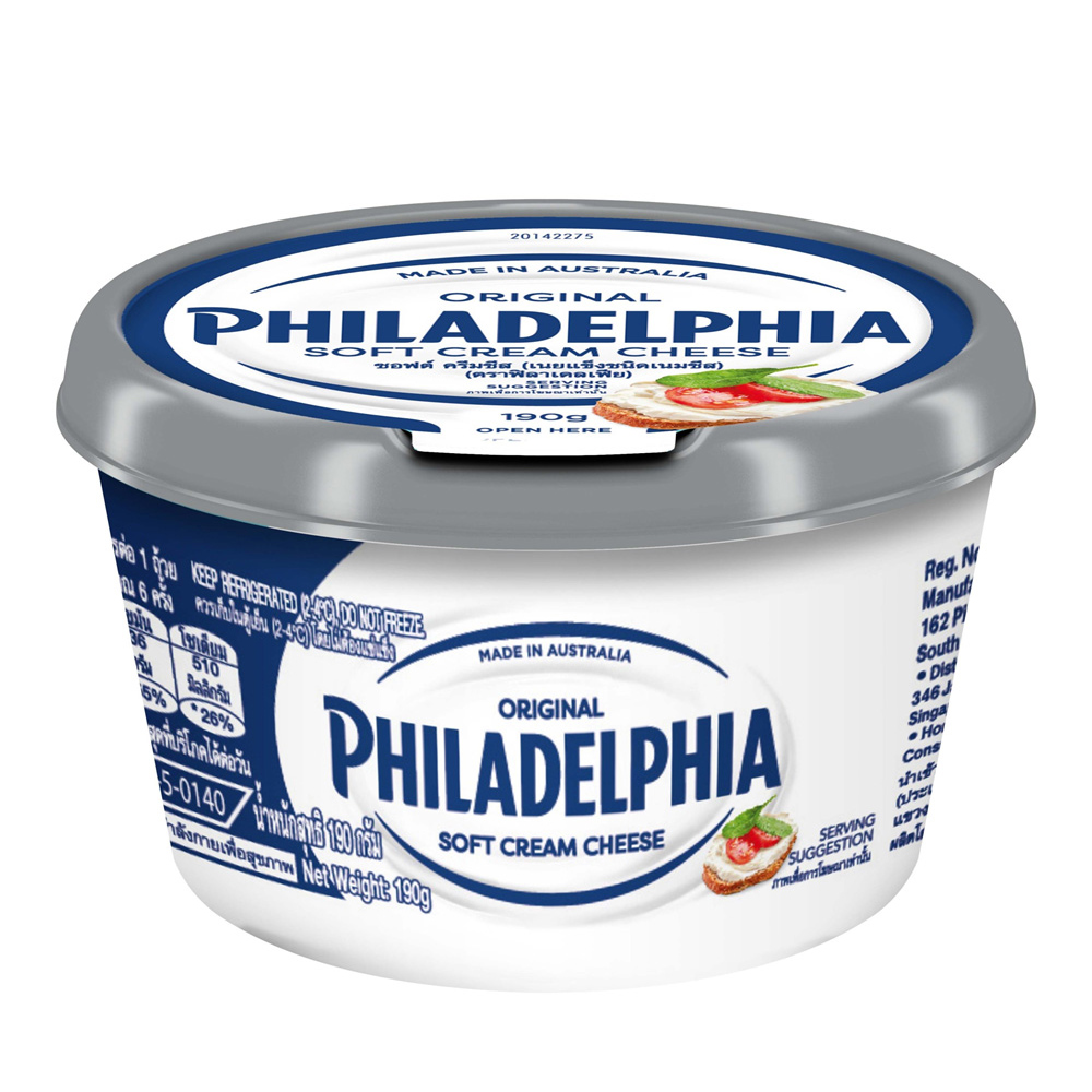 【PHILADELPHIA】菲力 鮮奶油乳酪 190G - PChome 24h購物