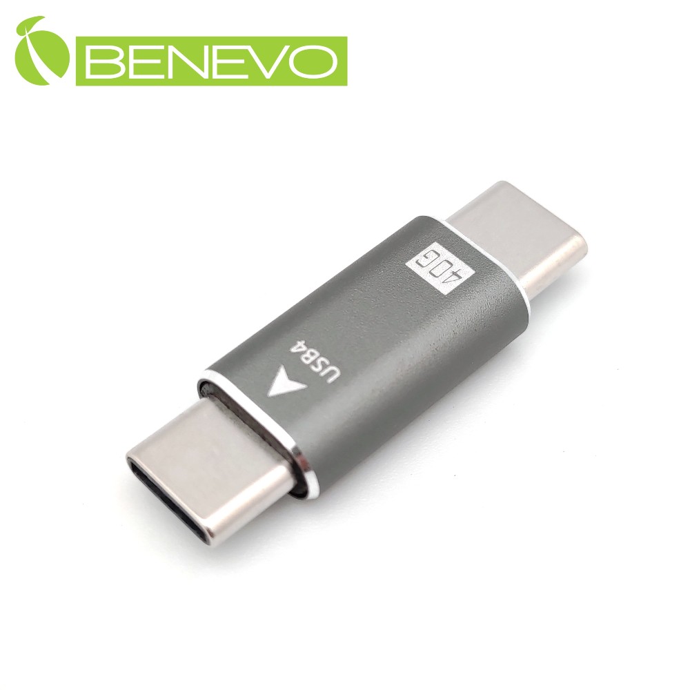 BENEVO USB4 Type-C 40Gbps 公對公轉接頭 (BUSB4CMM) - PChome 24h購物