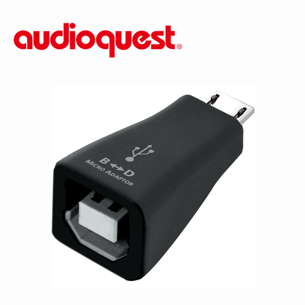 美國線聖 AudioQuest USB B to Micro Adapter轉接器 - PChome 24h購物
