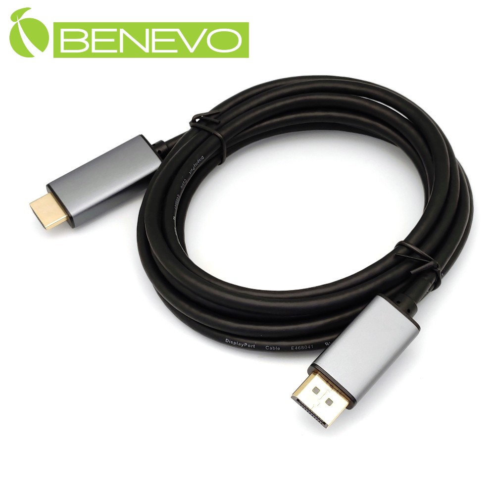 BENEVO專業型 3M 主動式DP1.2轉HDMI2.0訊號轉接線，支援4K@60Hz - PChome 24h購物