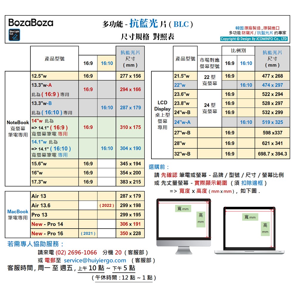 BozaBoza - PB 4 in 1 筆電 防窺片 17.3W ( 16:9, 383 x 215 mm ) - PChome 24h購物