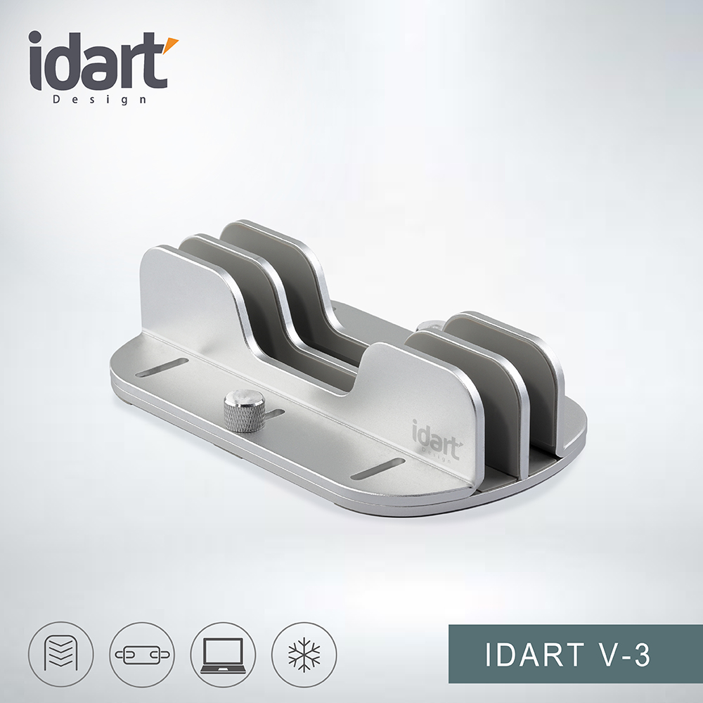 idart V-3 直立式雙層收納支架 (極光銀) - PChome 24h購物