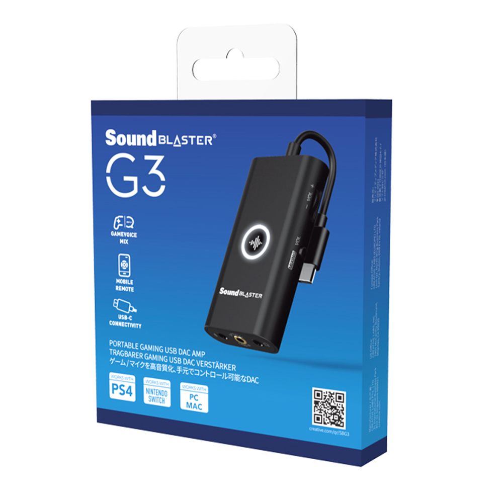 Sound Blaster G3 USB外接式音效卡 - PChome 24h購物
