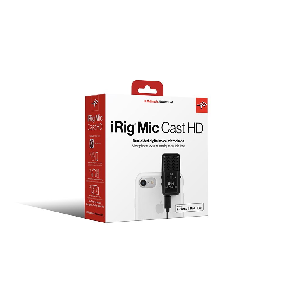 IK Multimedia iRig Mic Cast HD USB麥克風 - PChome 24h購物
