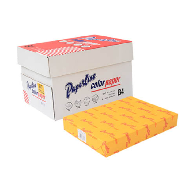 PAPERLINE-金黃色PL200彩色影印紙B4 80G(1包) - PChome 24h購物