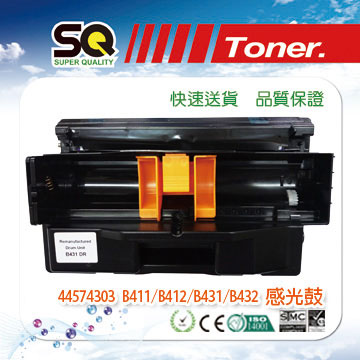 【SQ TONER 】OKI 44574303 B411/B431/MB431/432/451/461/471/MB491 環保感光鼓匣 ...