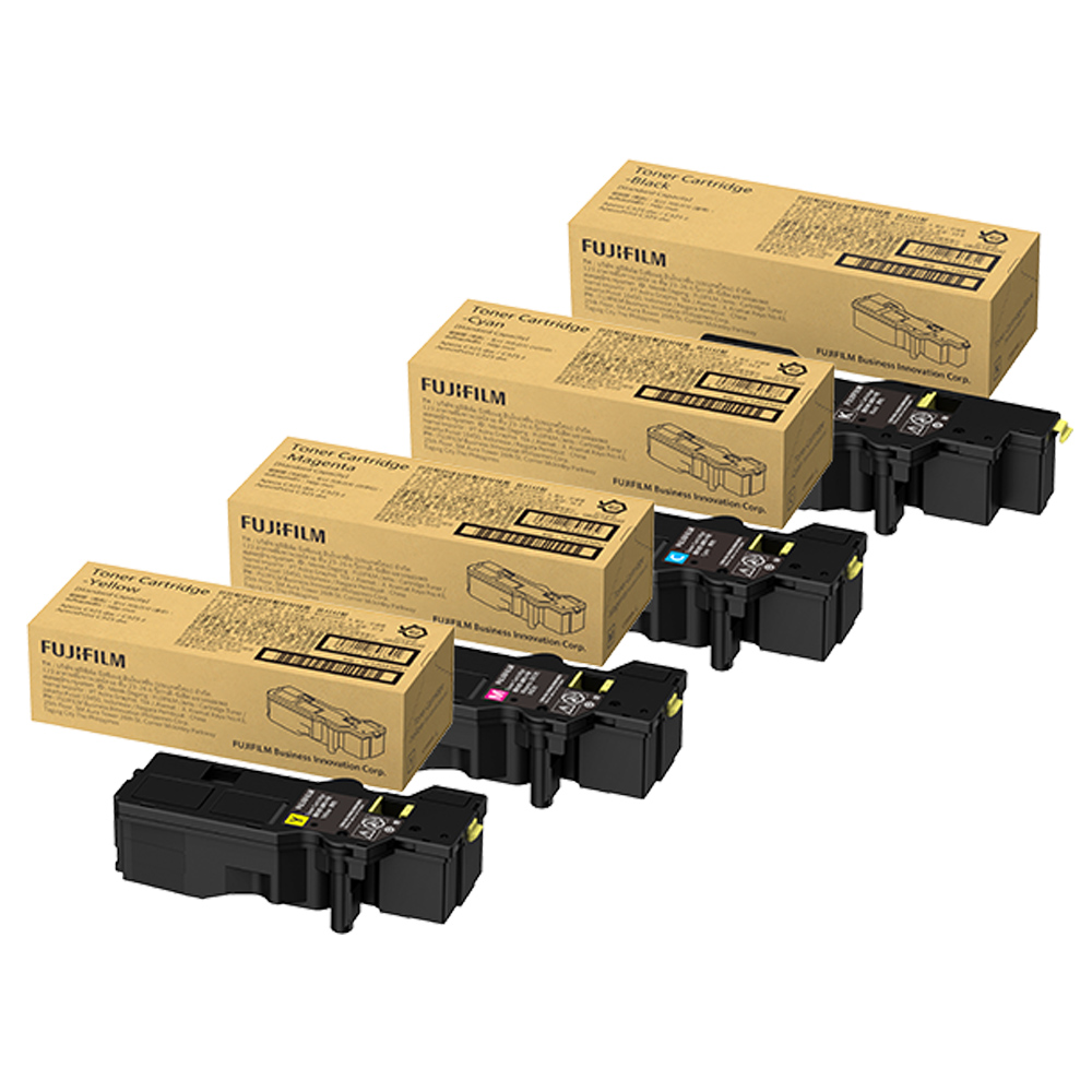 FUJIFILM Apeos C325 dw 彩色雙面無線S-LED掃描複合機 + CT203502-5 高容量碳粉匣組 *5 ...