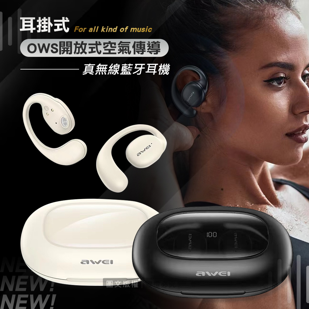 耳掛式無線耳機 OWS開放式空氣傳導 - PChome 24h購物
