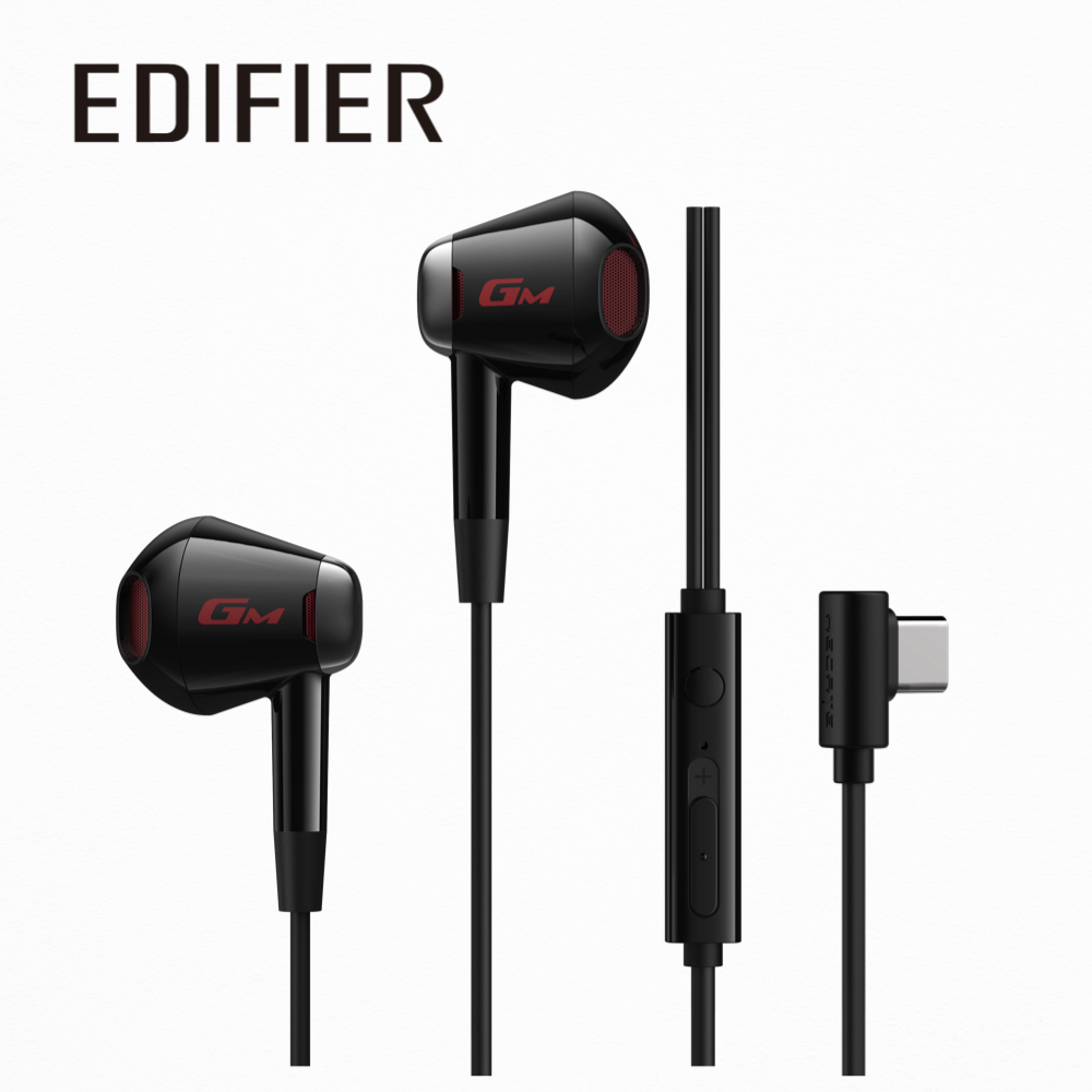 EDIFIER GM180+ 有線半入耳式電競耳機 - PChome 24h購物
