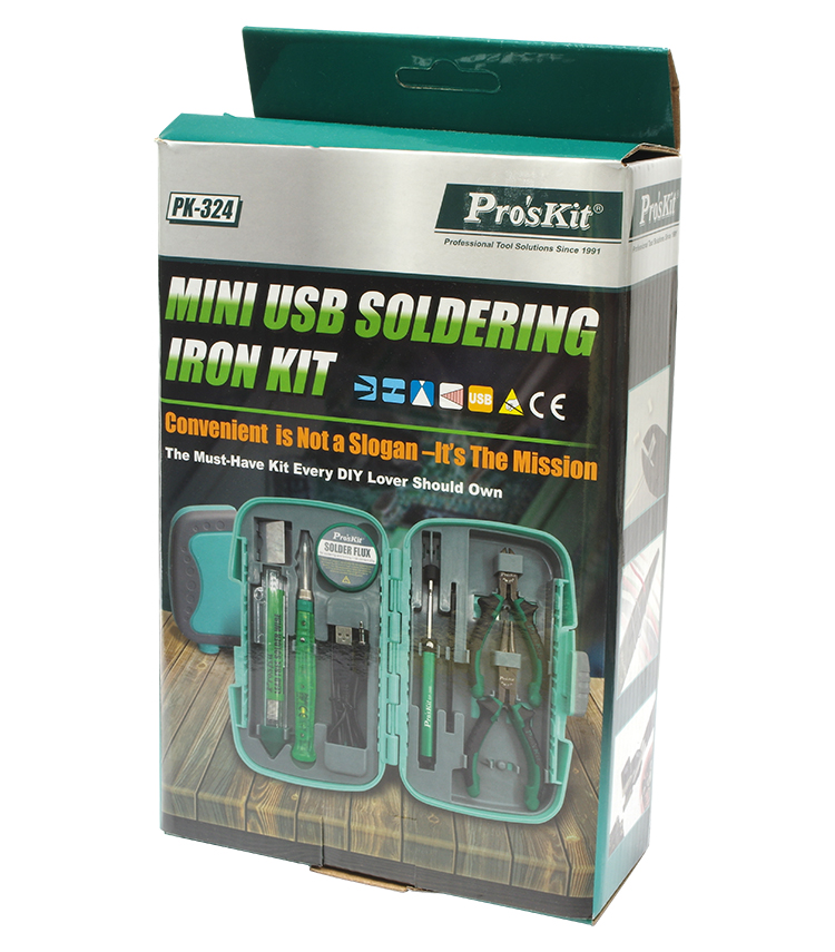 台灣寶工Proskit攜帶式焊接工具組PK-324 - PChome 24h購物