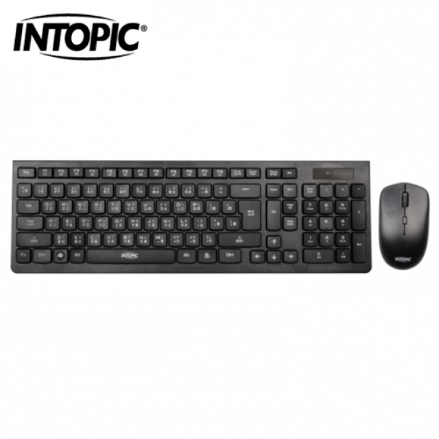 【INTOPIC 廣鼎】KCW-950 2.4GHz無線巧克力鍵盤滑鼠組合包 - PChome 24h購物