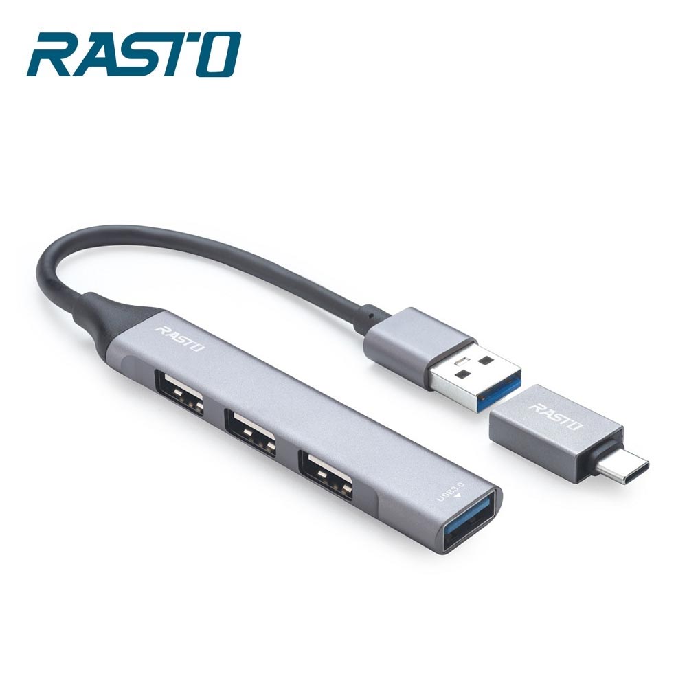 【RASTO】RH7 USB3.0 四孔HUB集線器 - PChome 24h購物