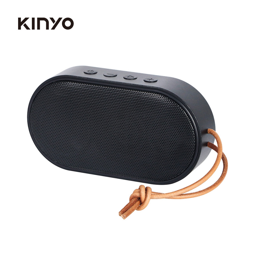【KINYO】BTS-732B 繽紛隨行藍牙喇叭 黑色 - PChome 24h購物