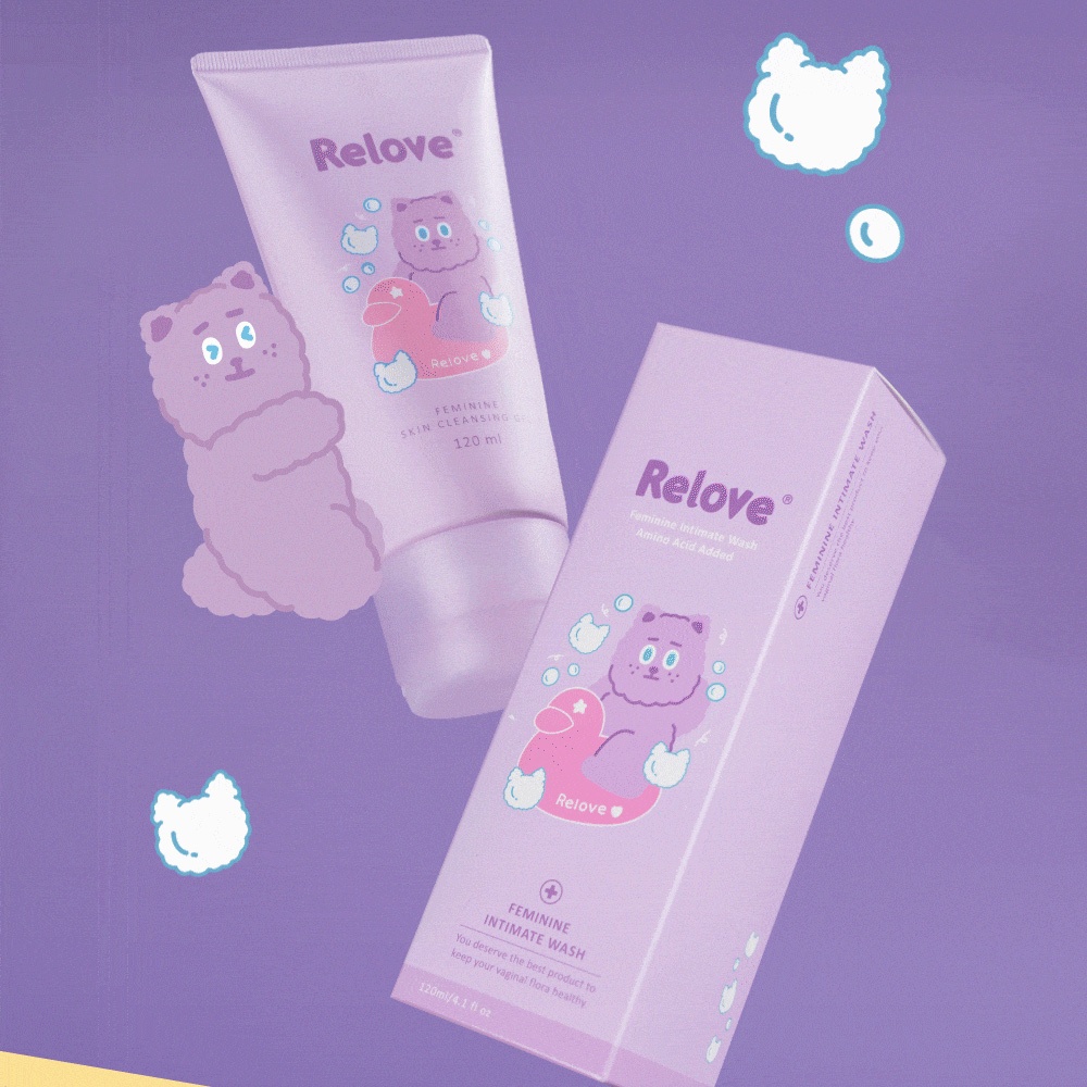 Relove x 煎妮花聯名 胺基酸 私密清潔凝露 120ml-牡丹柚子香 - PChome 24h購物