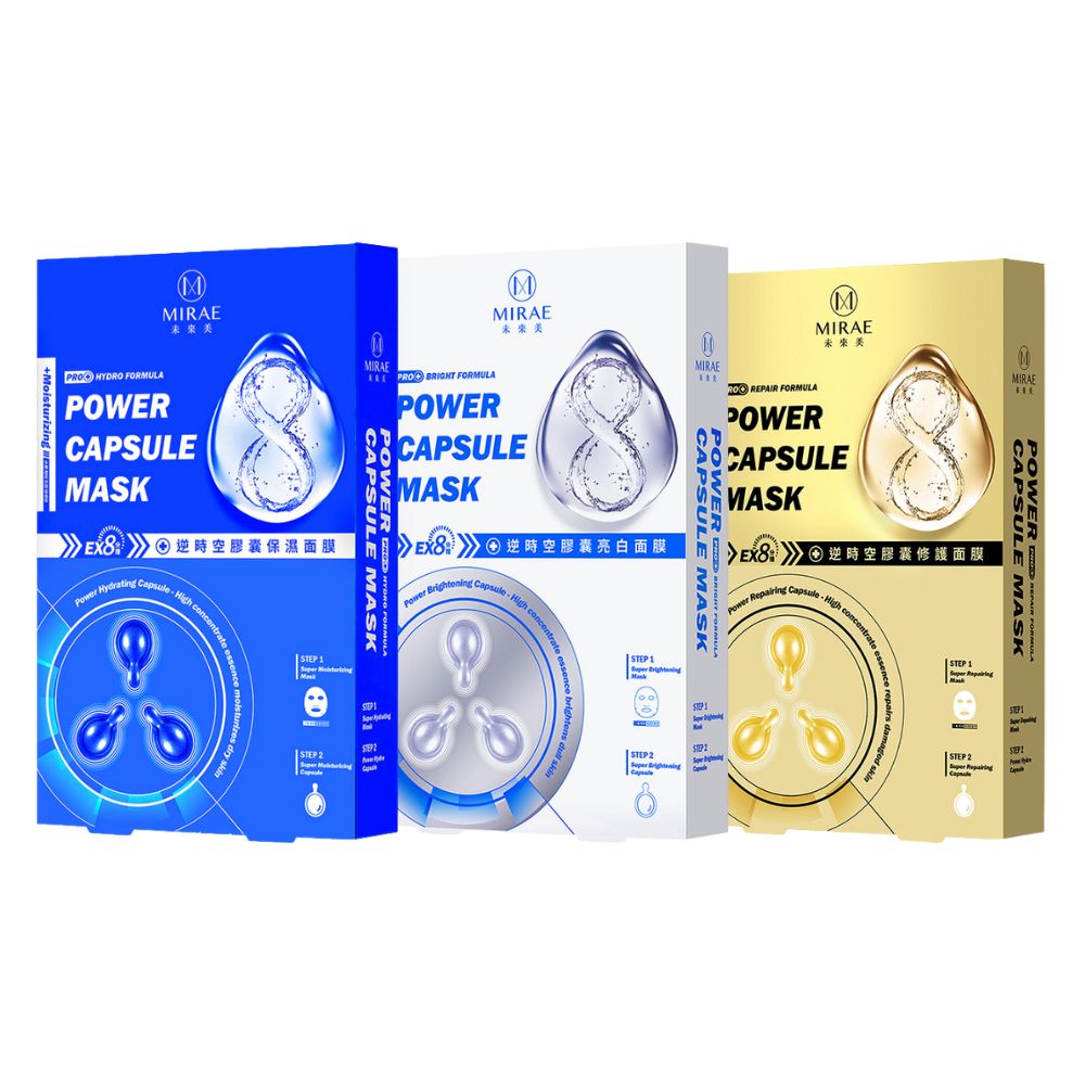 【MIRAE未來美】官方旗艦店 EX8分鐘逆時空膠囊面膜(3片/盒) - PChome 24h購物