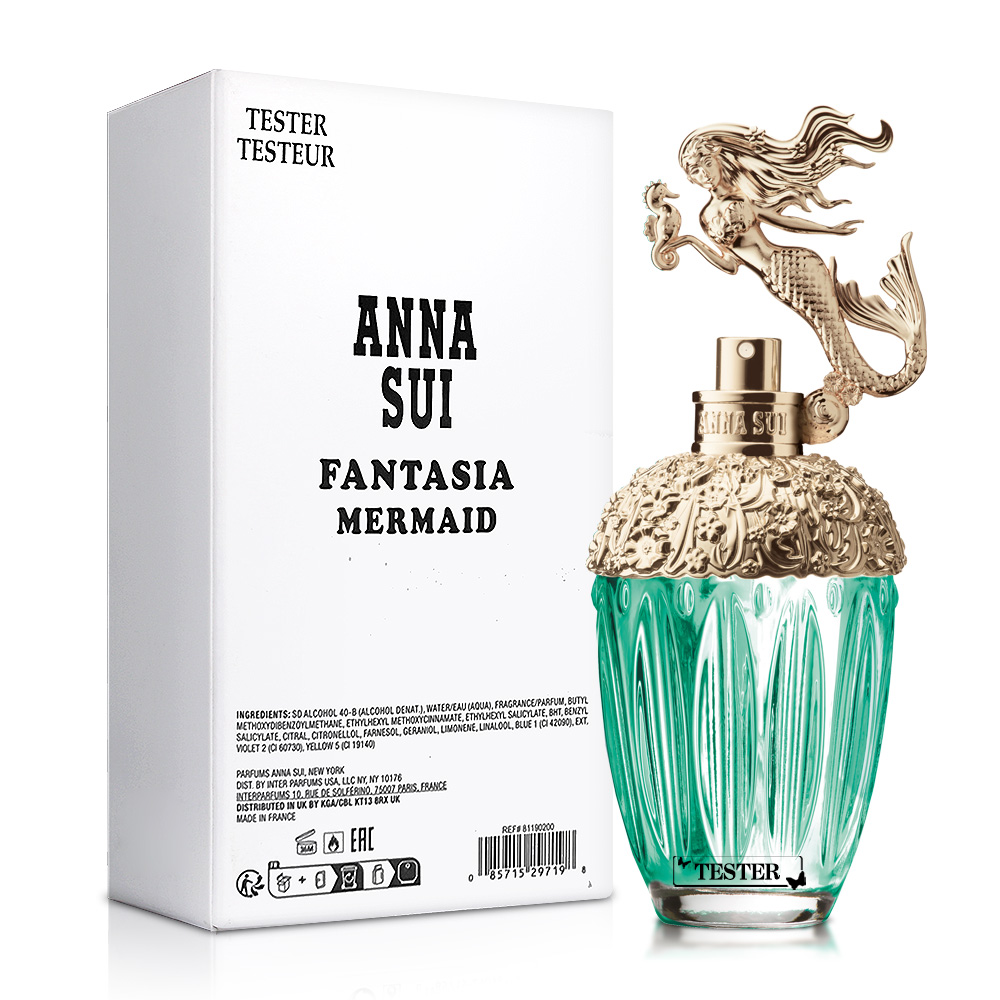 Anna Sui 安娜蘇 童話美人魚女性淡香水-Tester(75ml) - PChome 24h購物