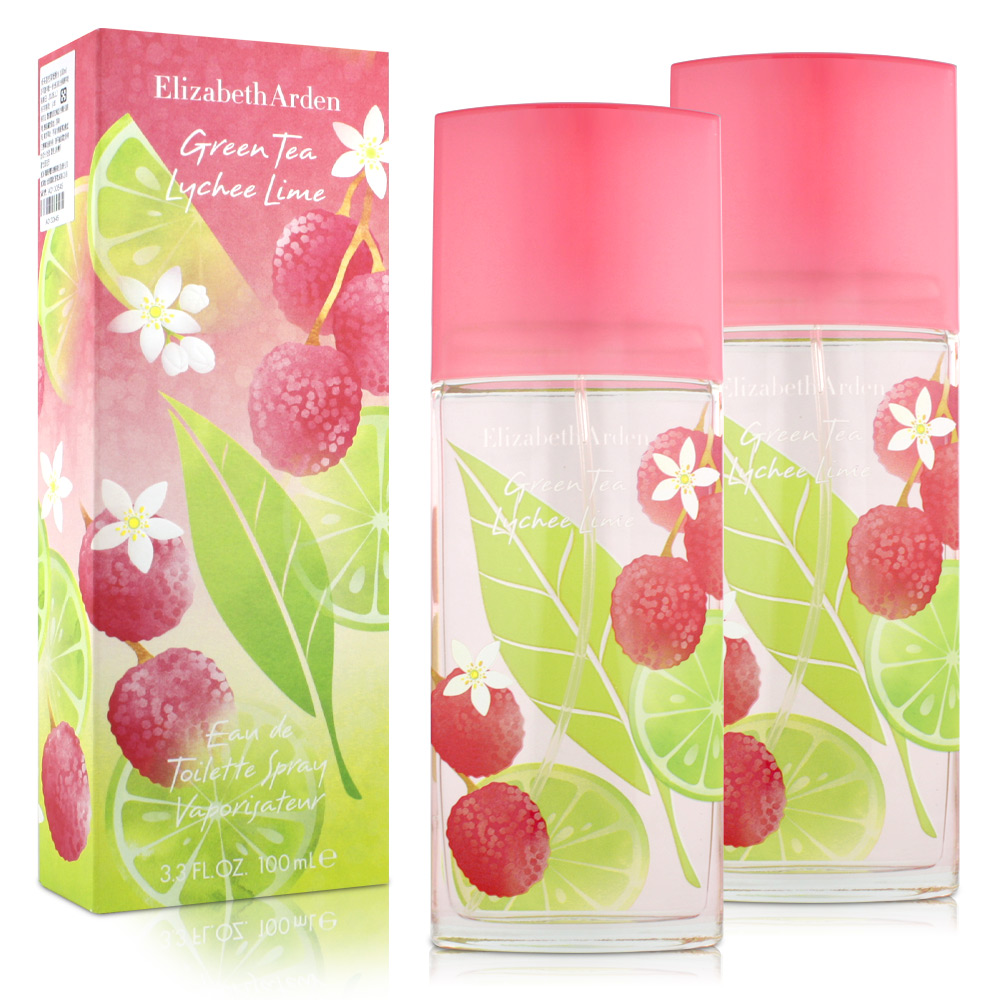 Elizabeth Arden 雅頓 綠茶荔枝萊姆女性淡香水(100ml)X2入 - PChome 24h購物