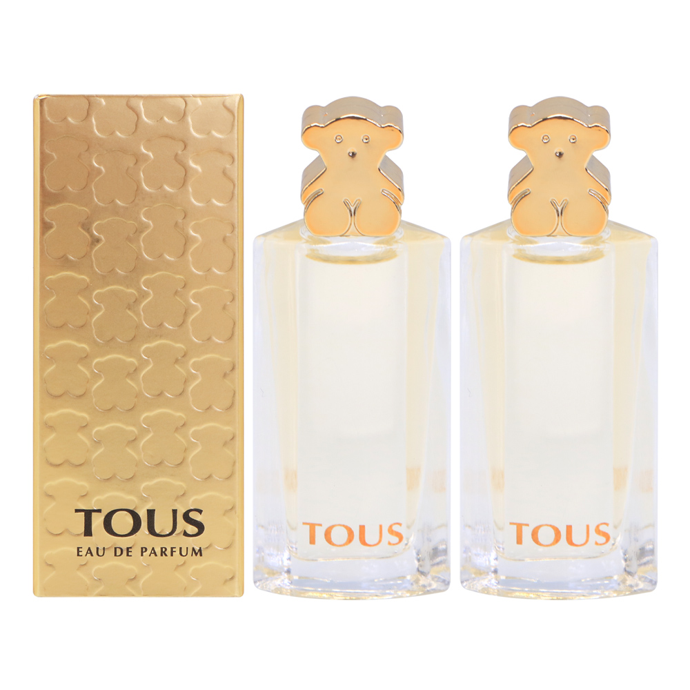 TOUS 黃金小熊限量版淡香精4.5ml 小香 2入組 - PChome 24h購物