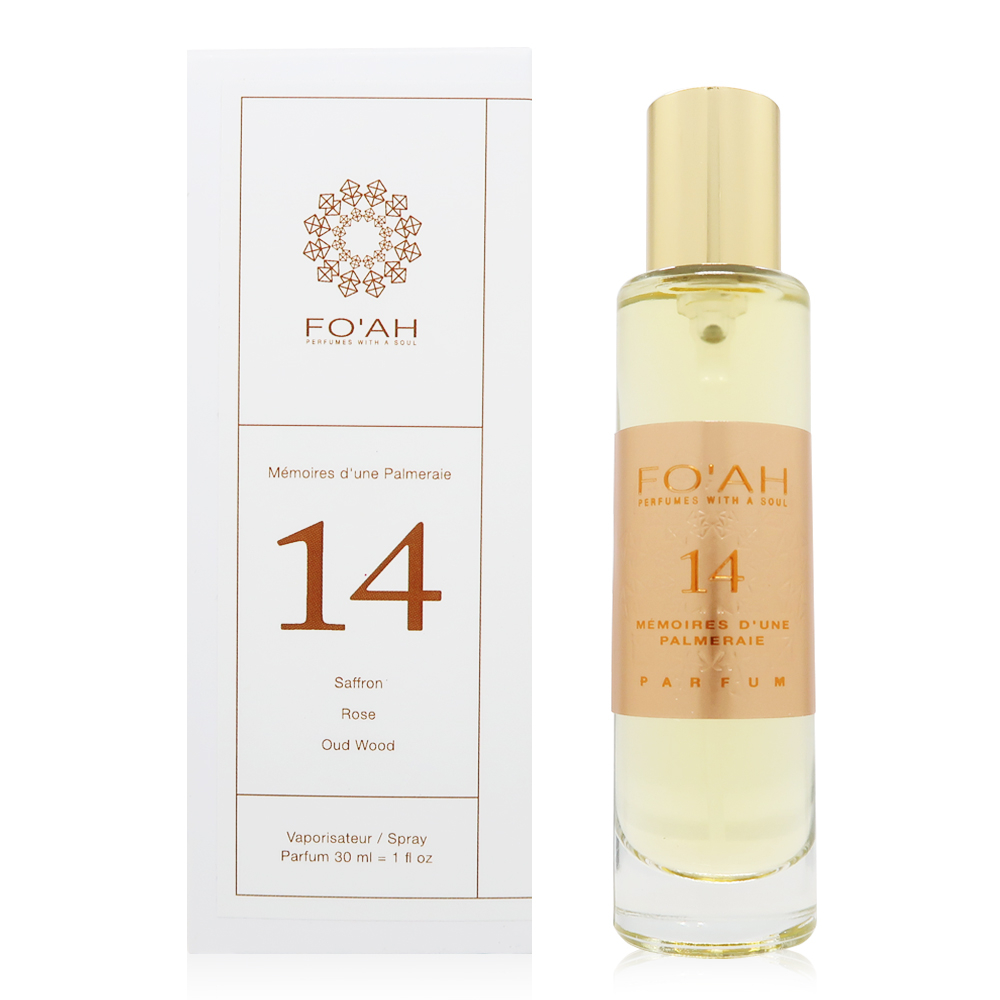 FOAH Memoiresd'une Palmeraie 14 香精 PARFUM 30ml - PChome 24h購物