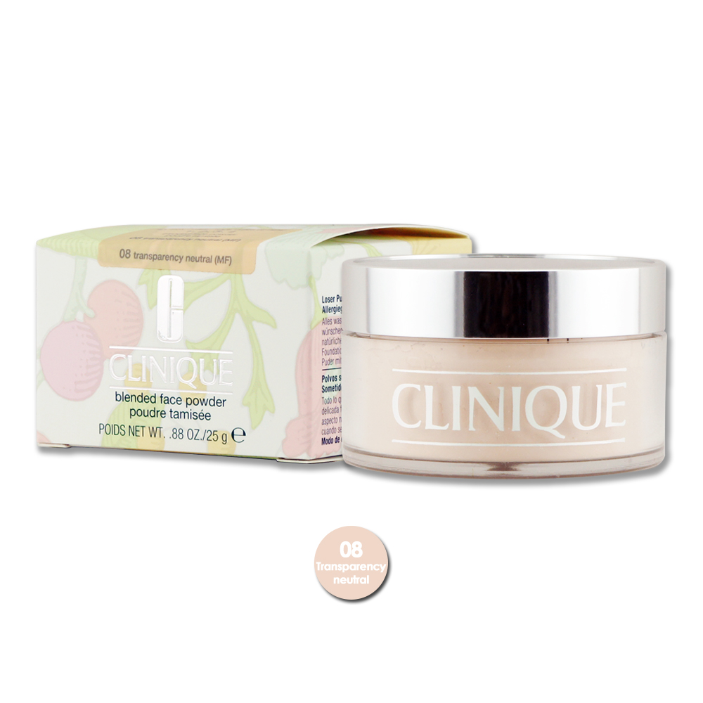 《CLINIQUE 倩碧》晶瑩蜜粉 25g #08 Transparency neutral - PChome 24h購物