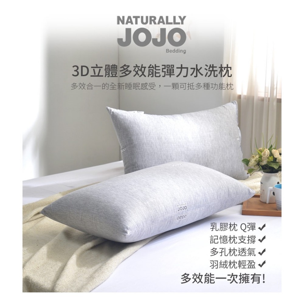 【NATURALLY JOJO】深度睡眠台灣製造頂級破千熱銷專利石墨稀可水洗枕 - PChome 24h購物