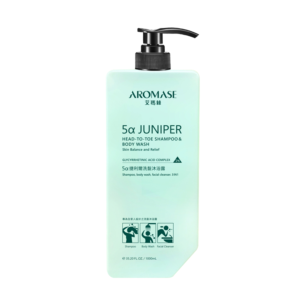 AROMASE艾瑪絲 5α捷利爾洗髮沐浴露 1000ml - PChome 24h購物