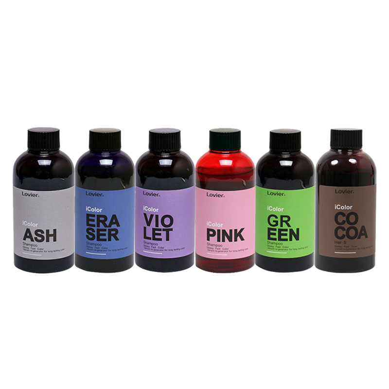 Lovier 席雅娜 KIANA icolor 調色盤 矯/補色洗 300ml 蘇打綠/杯緣紫/蓓多粉(任選1入) - PChome 24h購物